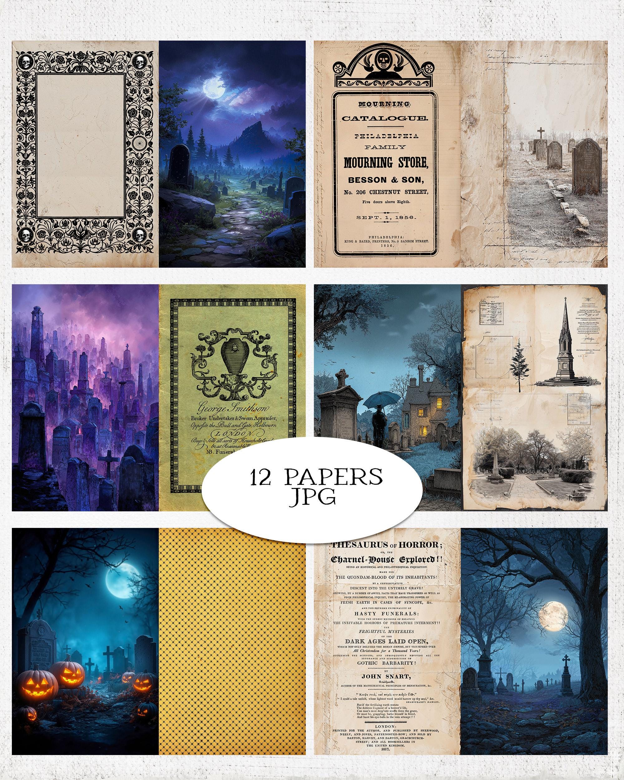 Midnight Watch Journal Kit// Digital Printable Kit // Journal and ...