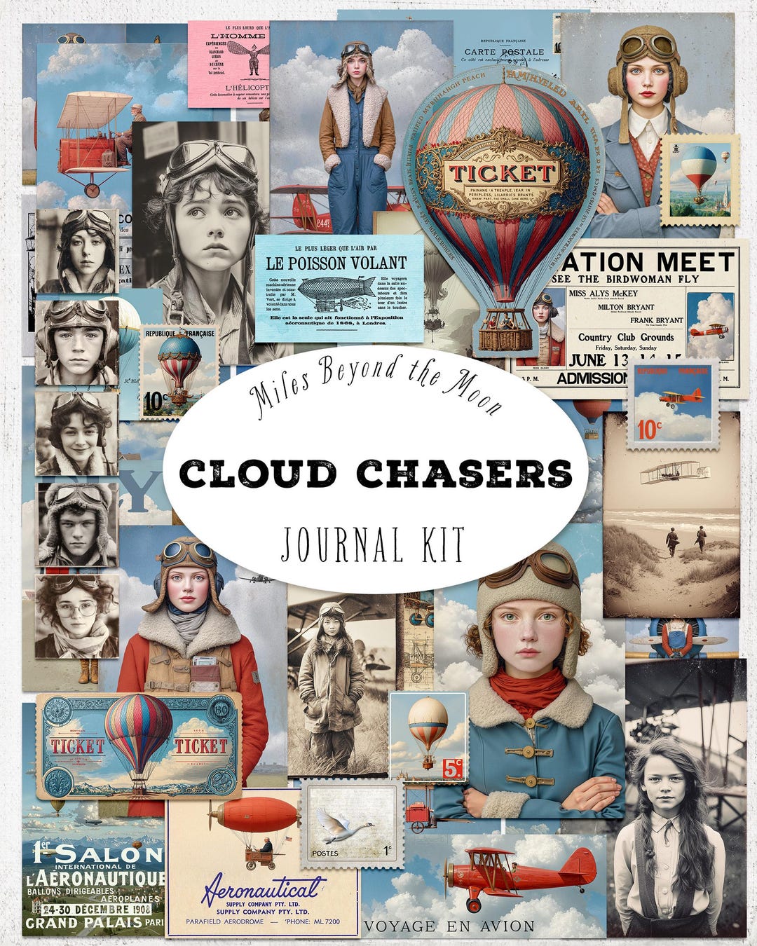 Cloud Chasers Journal Kit - Etsy