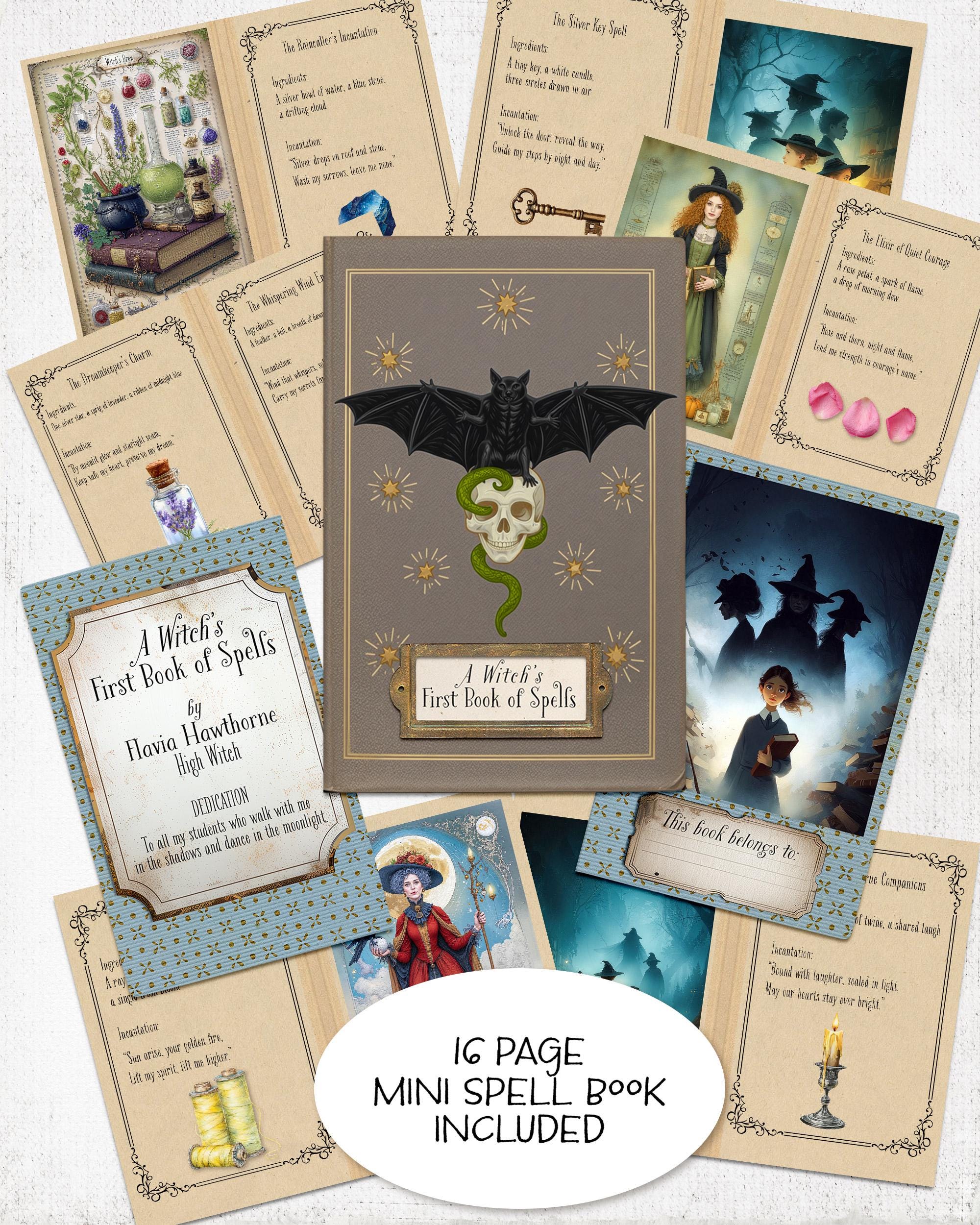 Ravenswood School for Witches Journal Kit// Digital Printable Kit ...
