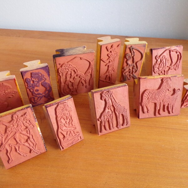 Vintage Rubber Stamp - Etsy