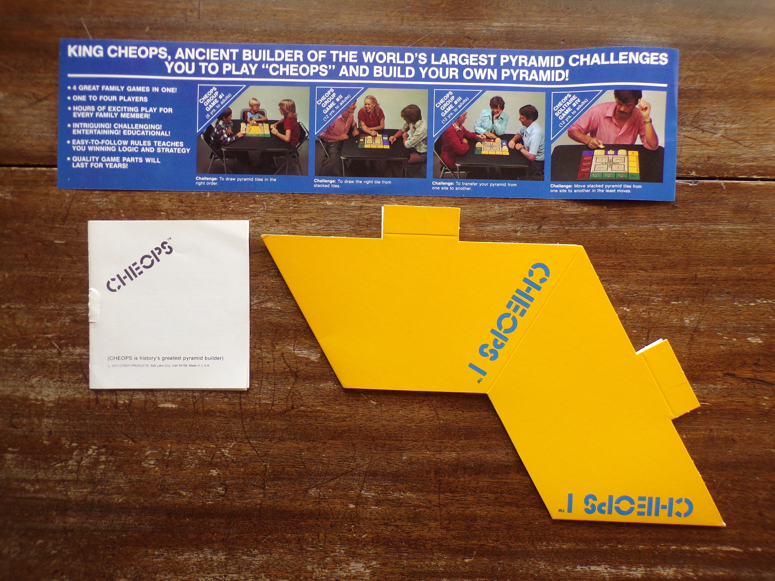 Cheops Game by Cydot Productions 1979 | Etsy