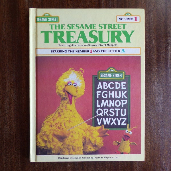 Sesame Street Treasury - Etsy