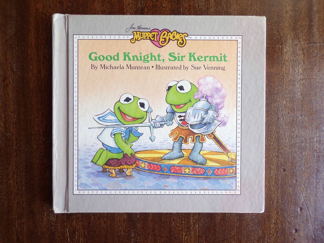 Good Knight Sir Kermit by Michaela Muntean 1987 a Muppet - Etsy