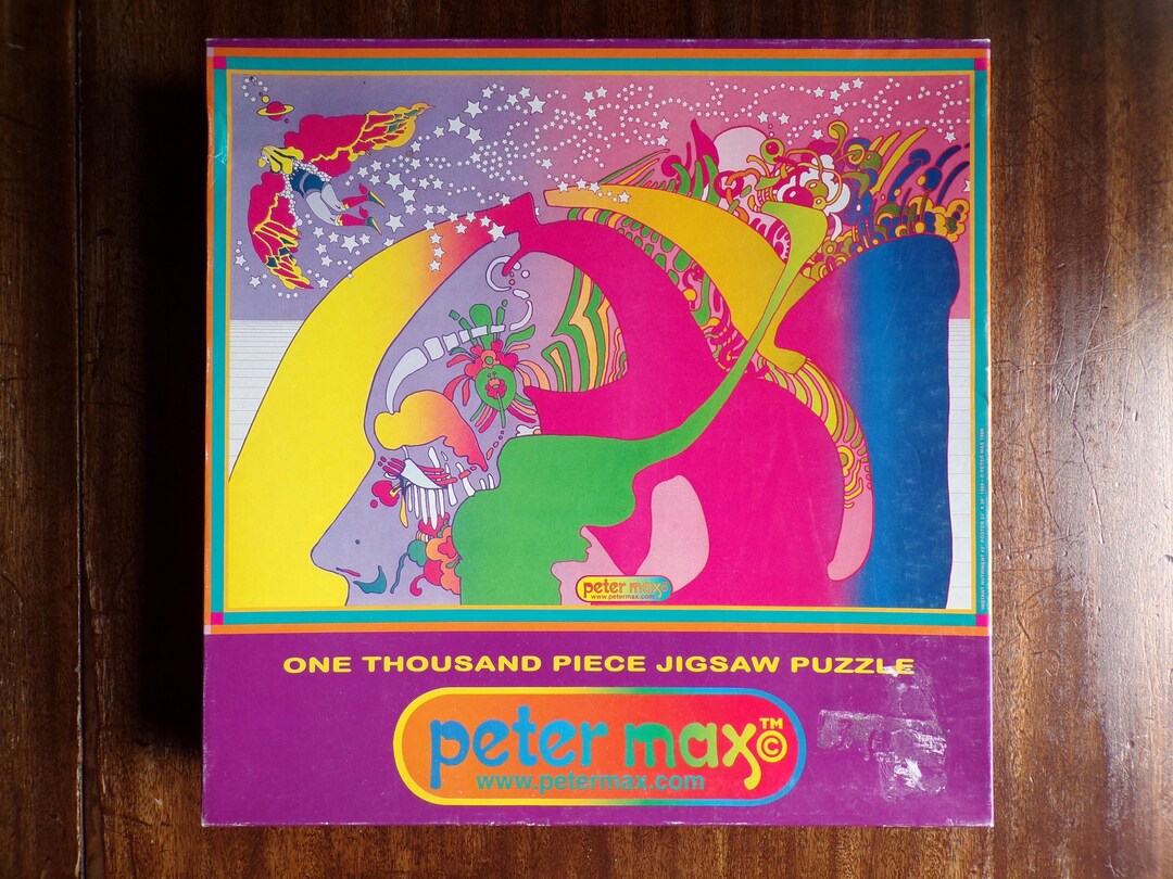 Peter Max Jigsaw Puzzle ~ Instant Nutriment - Etsy