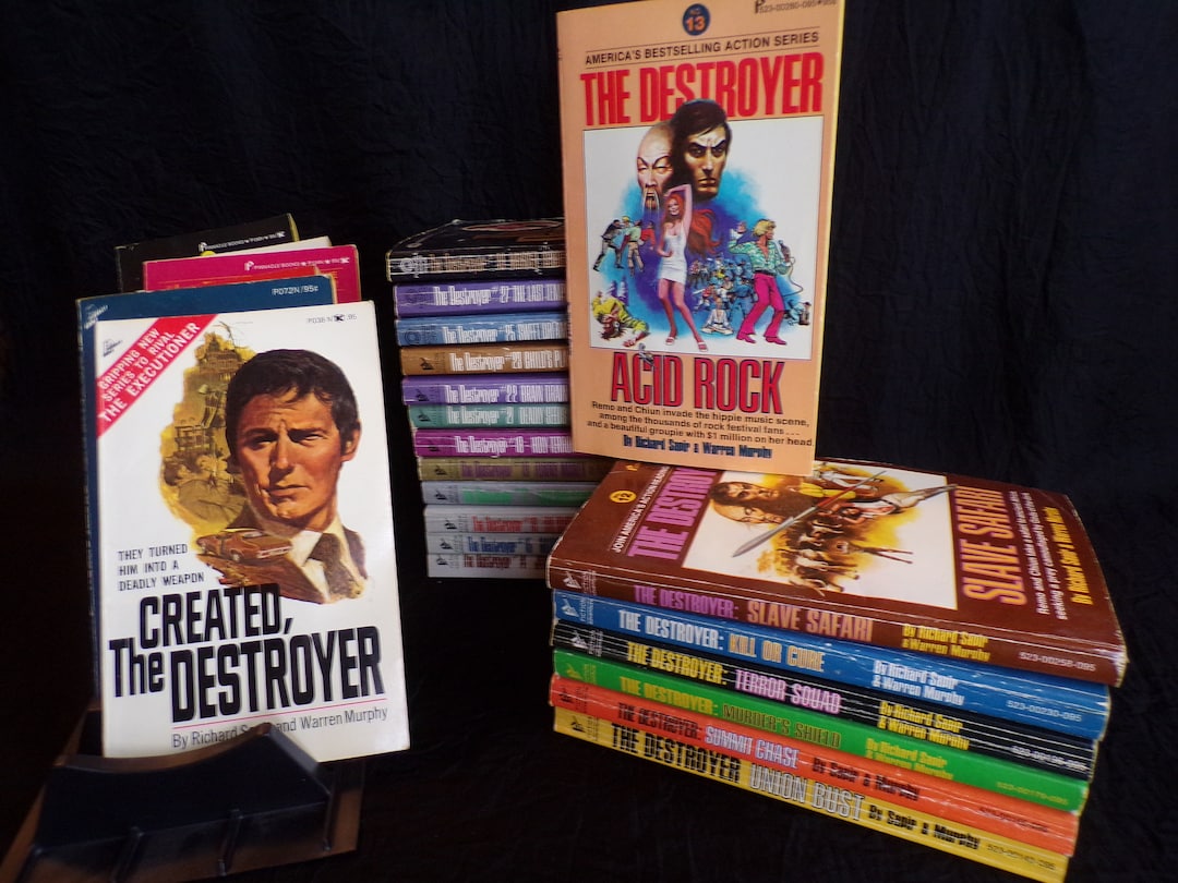 The Destroyer by Richard Sapir and Warren Murphy 25 Volumes - Etsy