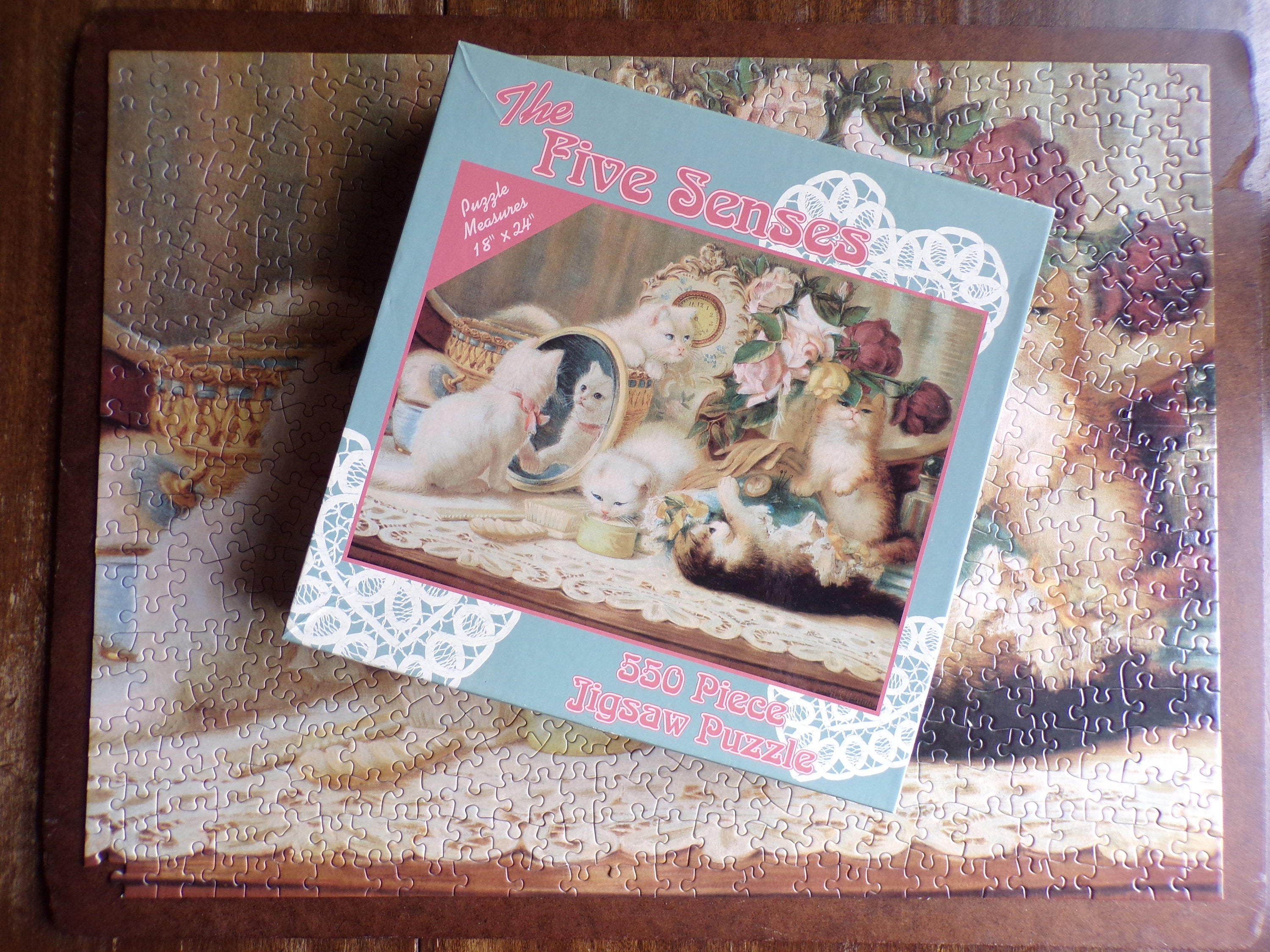 The Five Senses Jigsaw Puzzle by Gallery Graphics | Etsy