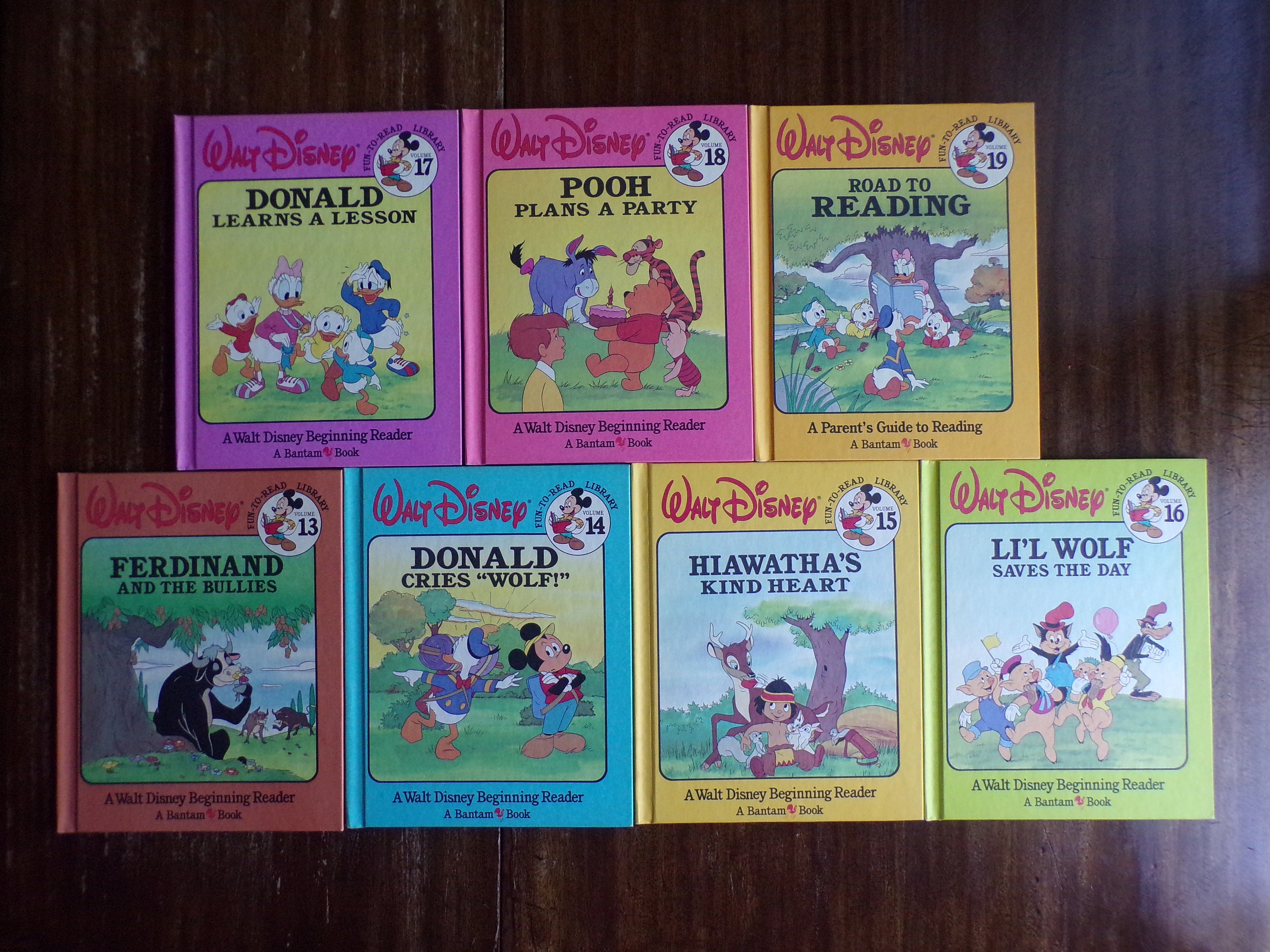 Walt Disney Fun to Read Library 1986 Complete - Etsy