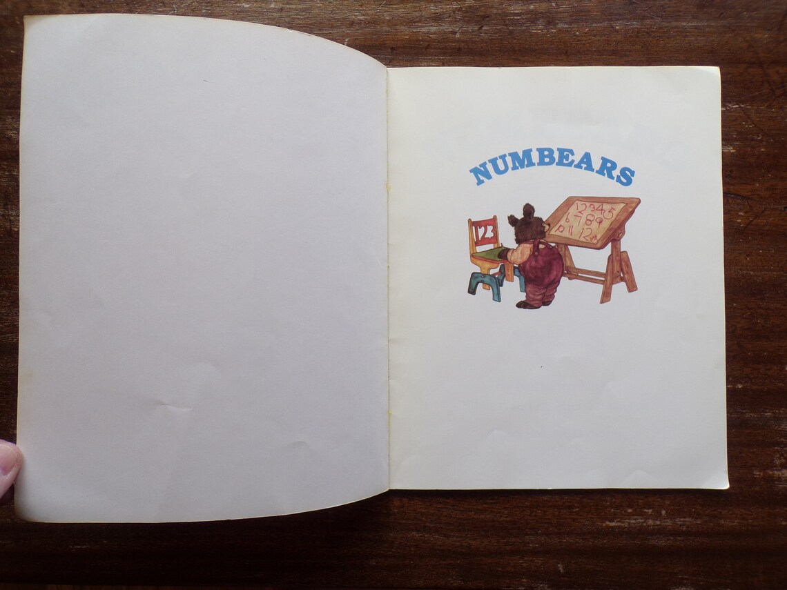 Numbears A Counting Book by Kathleen Hague Illustrated by - Etsy