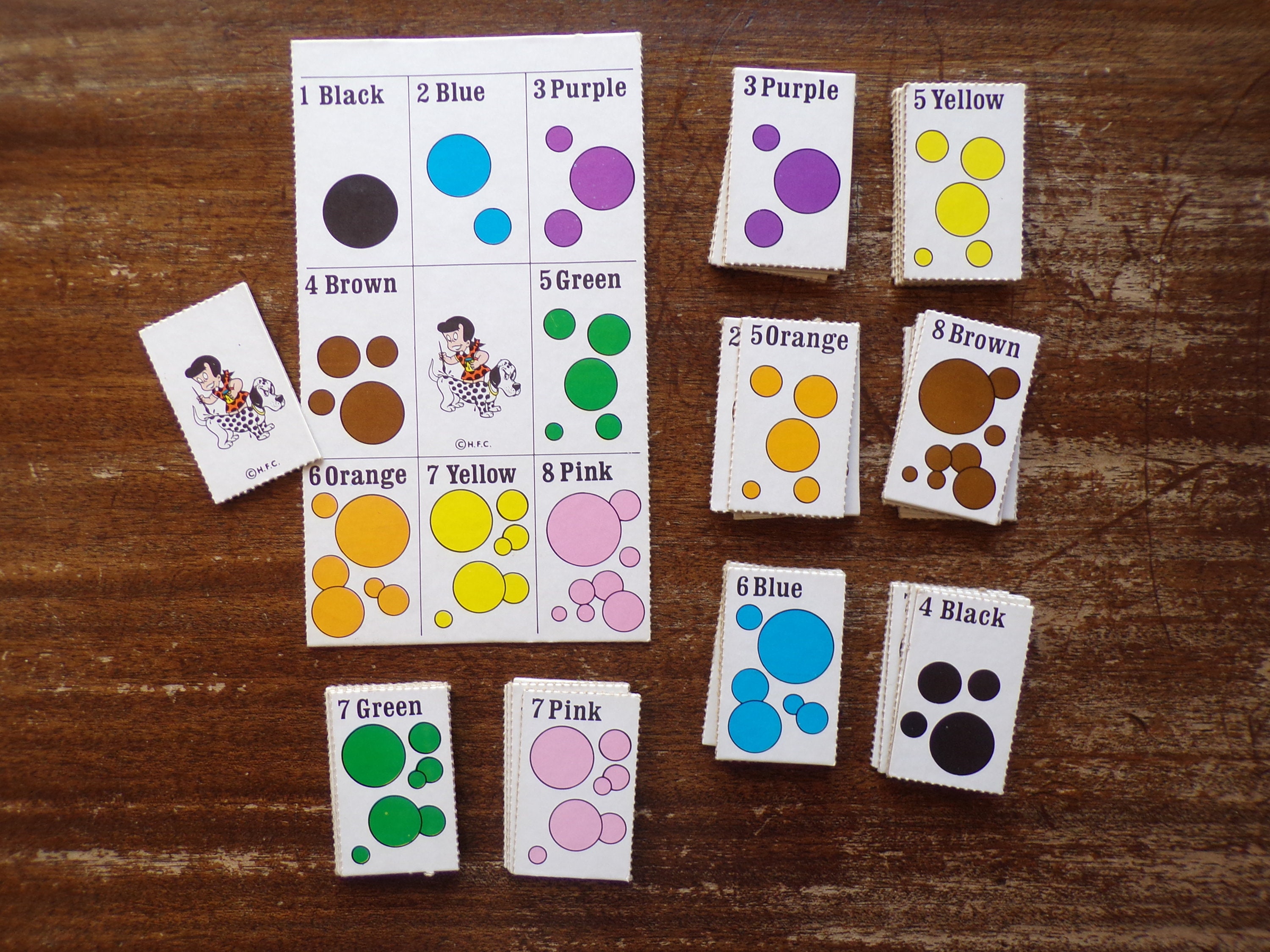 Little Dot's Picture Lotto Game 1971 | Etsy