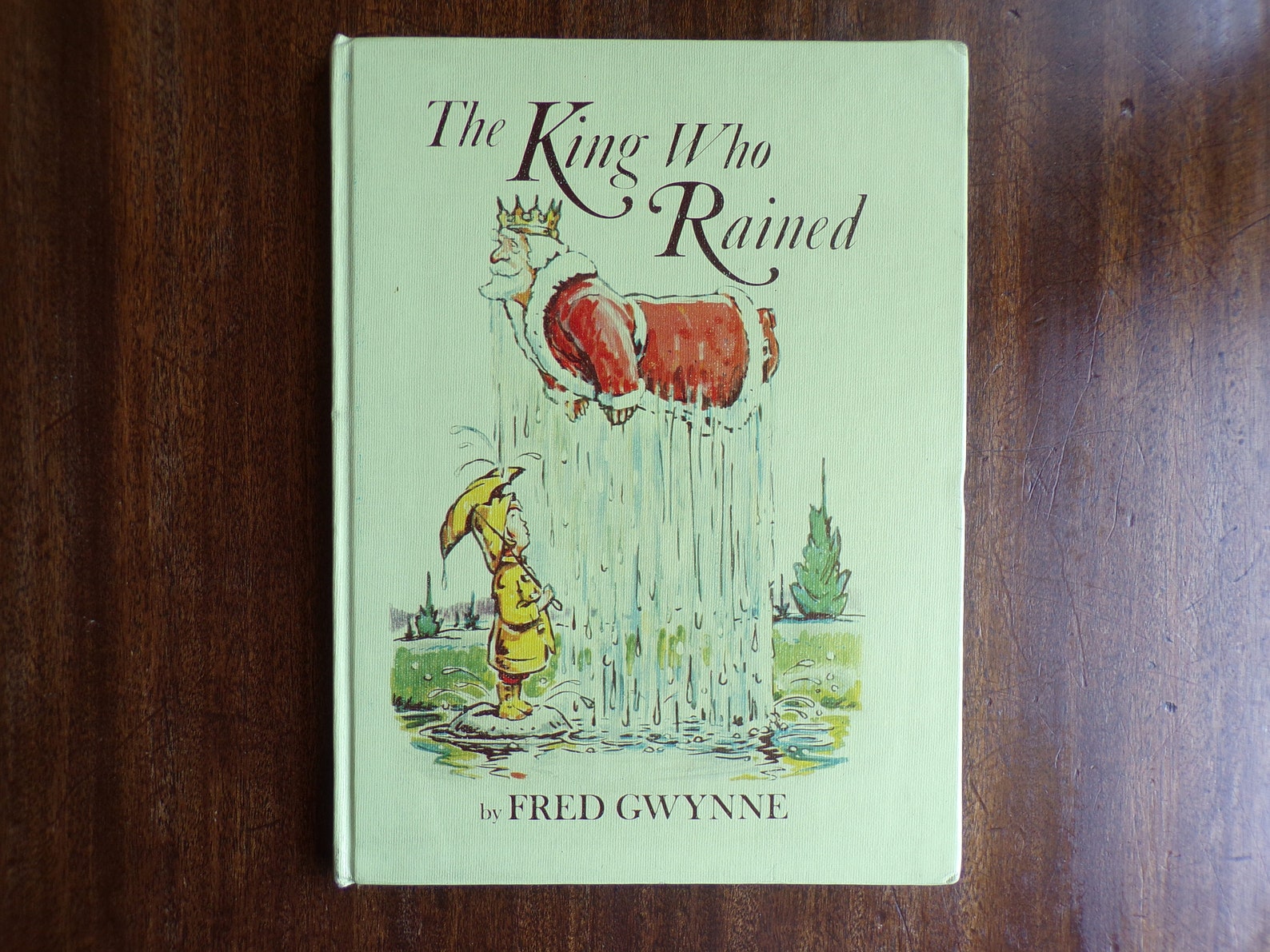 The King Who Rained by Fred Gwynne 1970 - Etsy