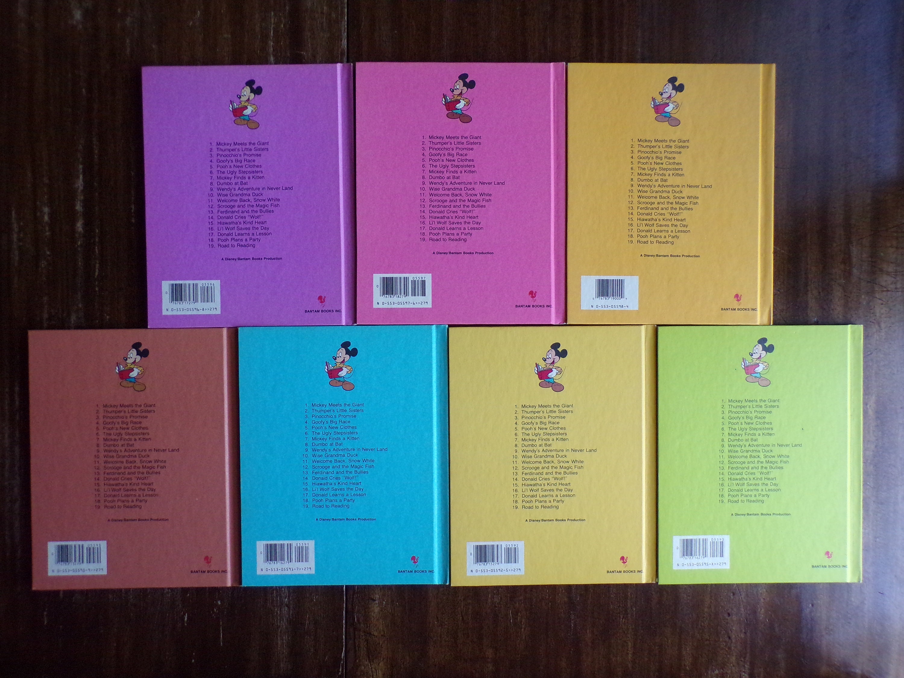 Walt Disney Fun to Read Library 1986 Complete - Etsy