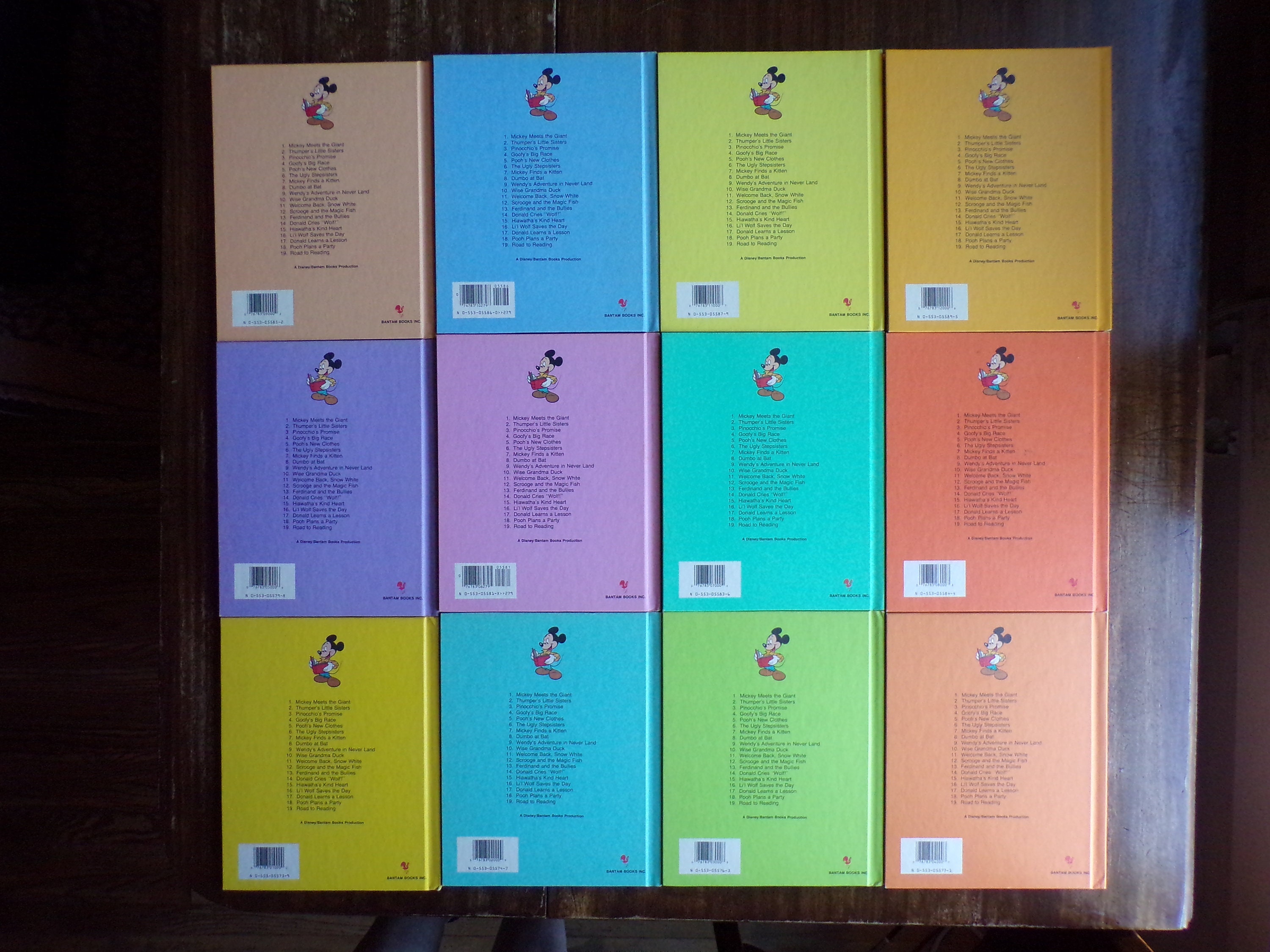 Walt Disney Fun to Read Library 1986 Complete - Etsy