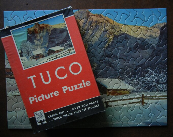 Tuco Picture Puzzle ~ A Winter Morning - Etsy