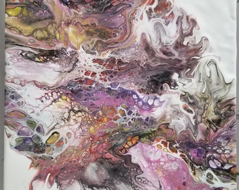 Abstract Acrylic Painting - Boundaries - Etsy