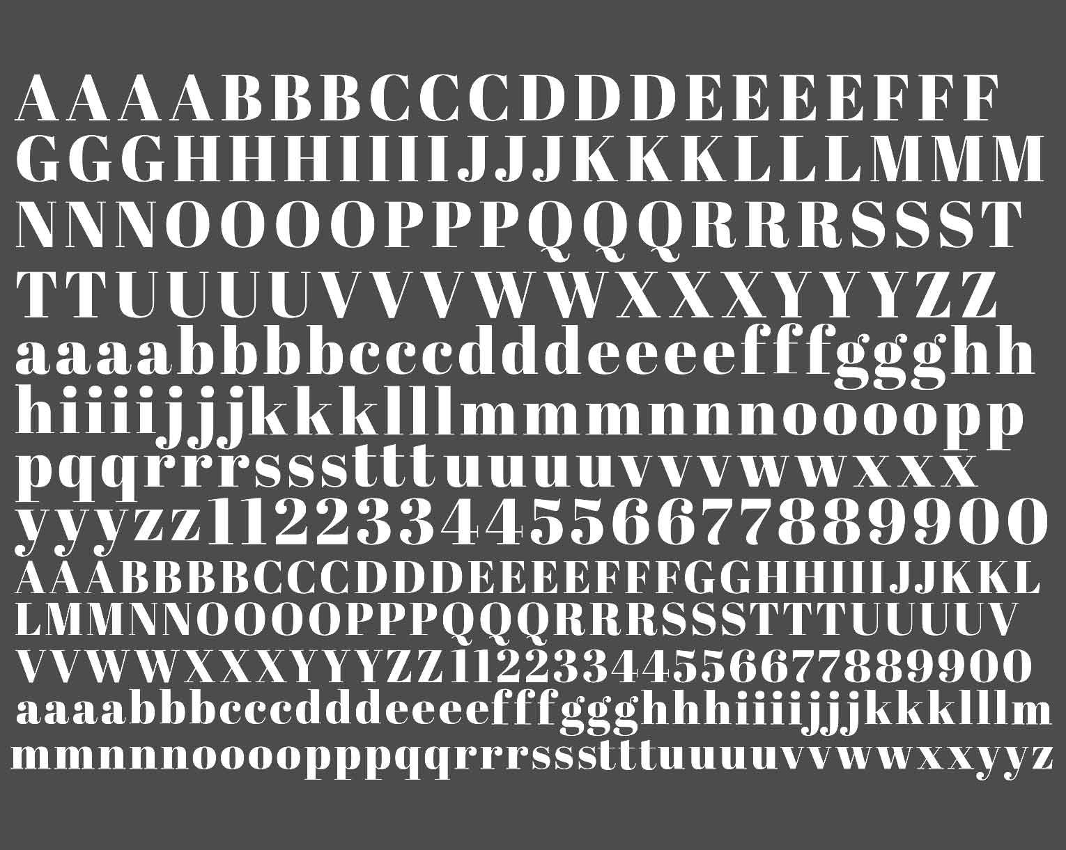 Ceramic Decal, Underglaze Transfer - Font Letter Serif - Etsy