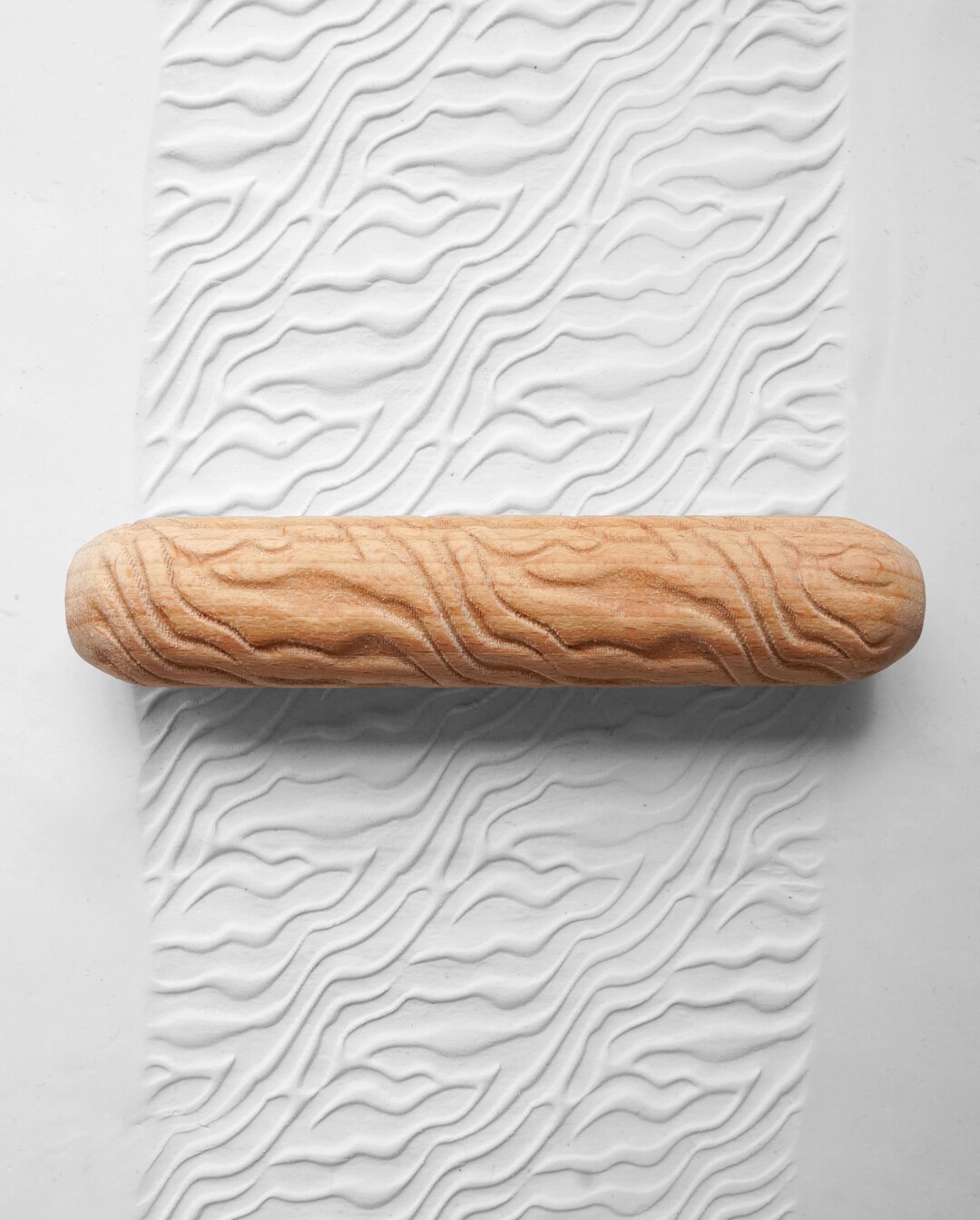 Clay Texture Roller, Pottery Hand Roller, Pastry Texture Roller - Zebra ...