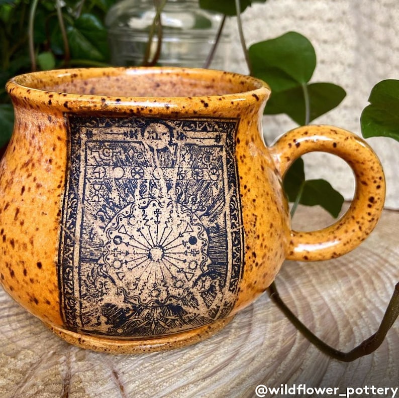 Ceramic Decal Underglaze Transfer Underglaze Decal Tarot - Etsy