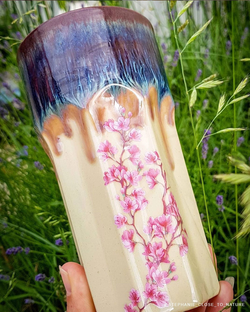 Ceramic Decal - Overglaze Cherry Flower - Etsy