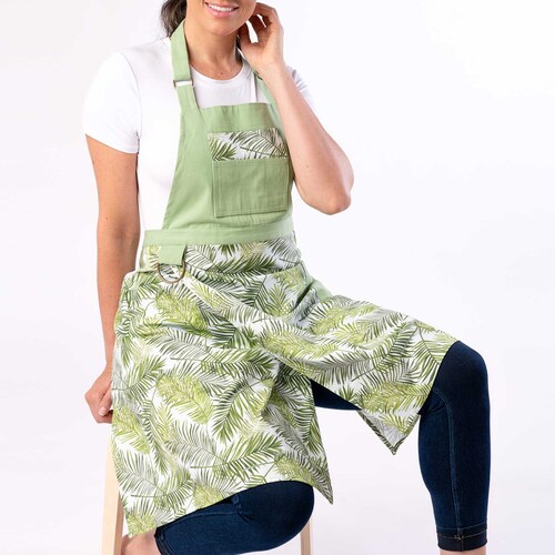 Split Leg Pottery Apron Crafts Apron Kitchen Apron With - Etsy