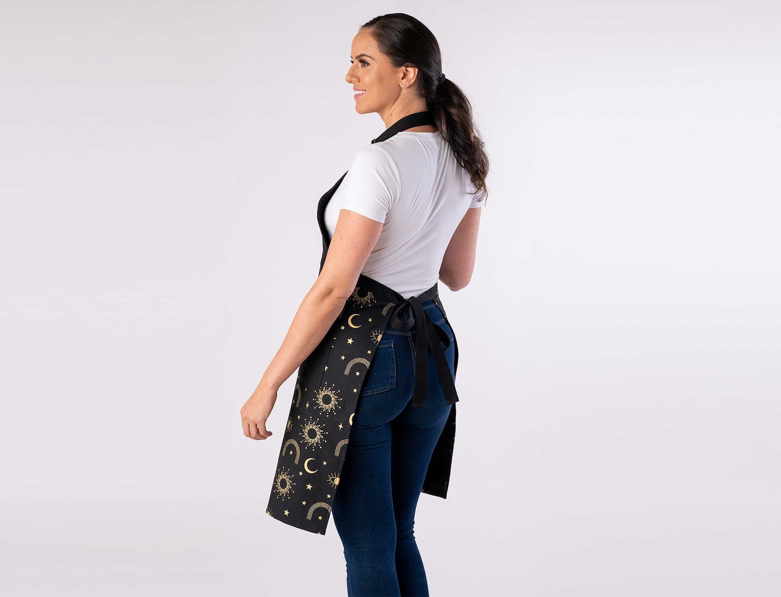 Split Leg Pottery Apron Crafts Apron Kitchen Apron With - Etsy