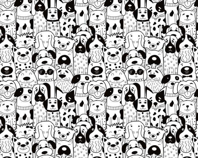 Ceramic Decal Groovy Dogs - Etsy