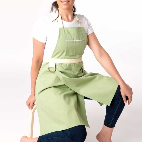 Split Leg Pottery Apron Crafts Apron Kitchen Apron With - Etsy