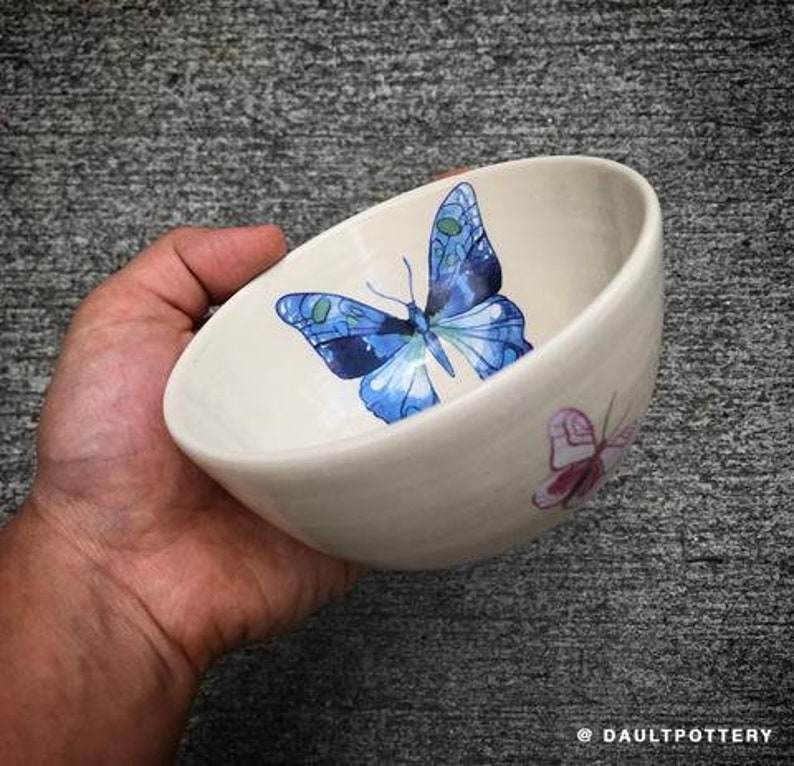 Ceramic Decal Overglaze Butterfly | Etsy