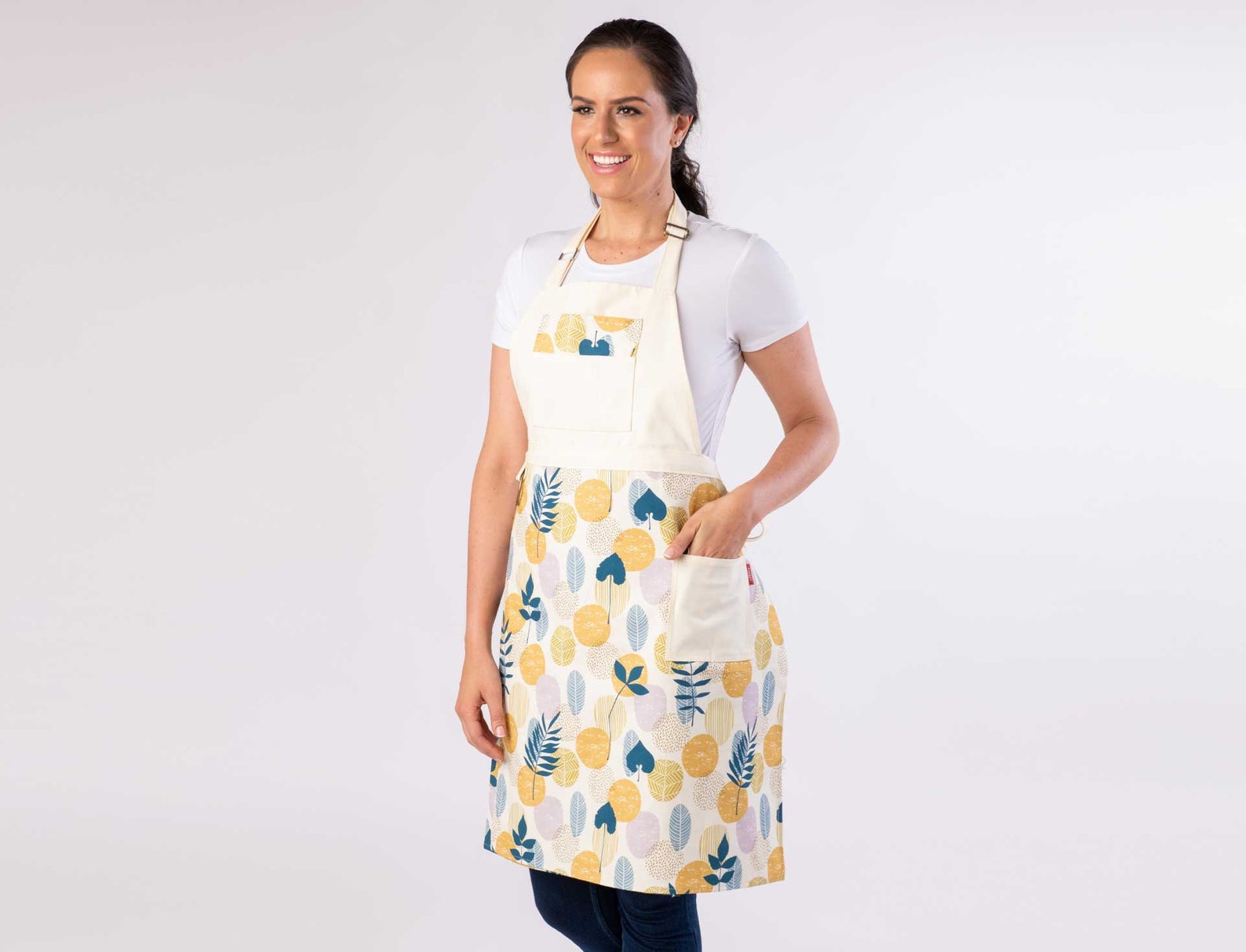 Split Leg Pottery Apron Crafts Apron Kitchen Apron With | Etsy