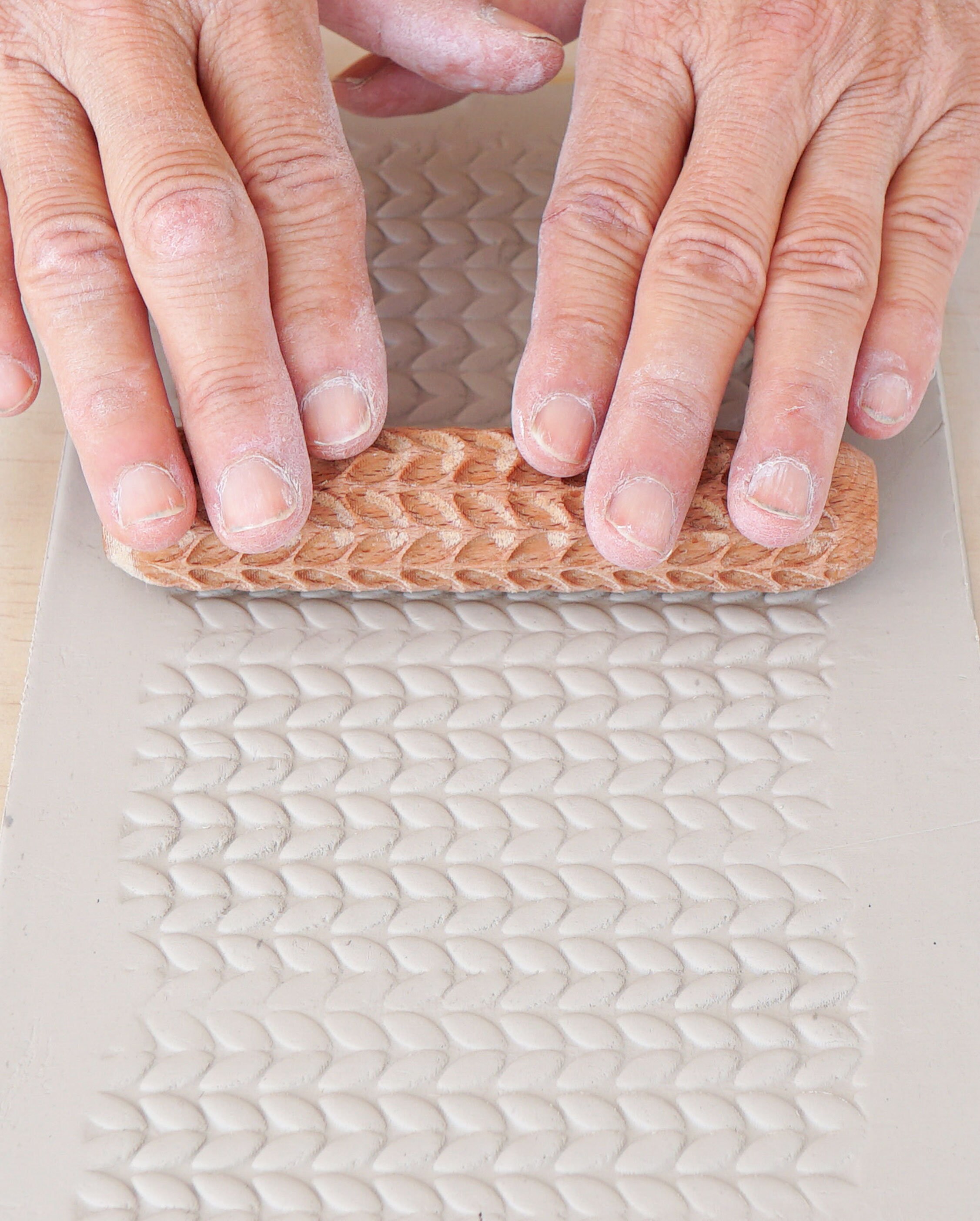 Clay Texture Roller Pottery Hand Roller Pastry Texture - Etsy