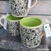Ceramic Decal Groovy Dogs - Etsy