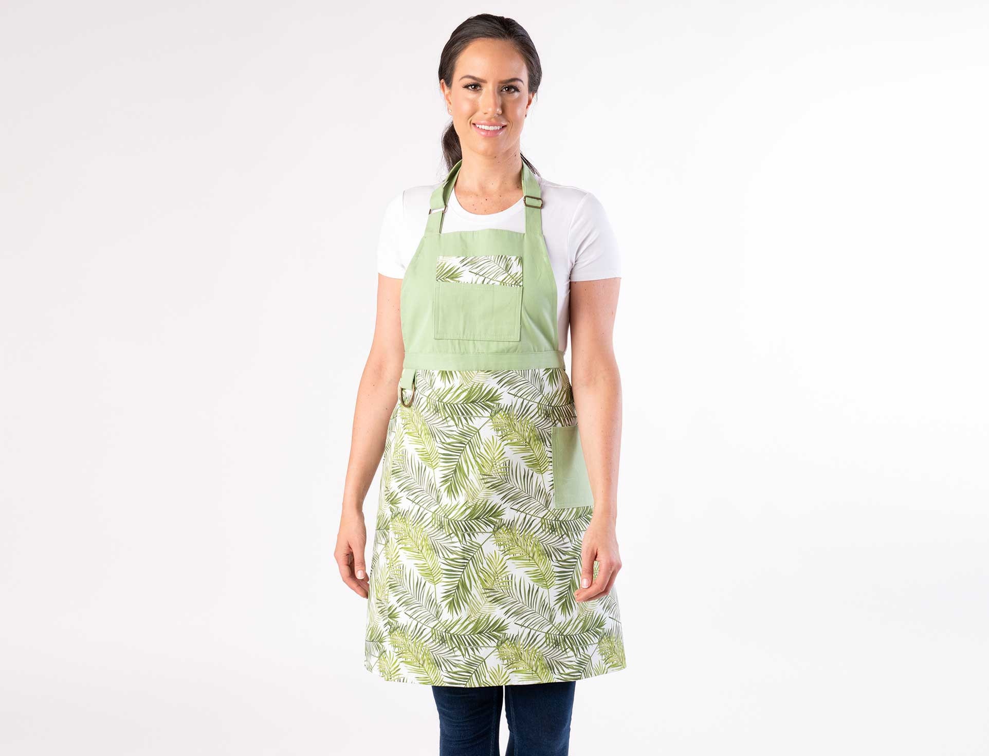 Split Leg Pottery Apron, Crafts Apron, Kitchen Apron, With Pockets for ...