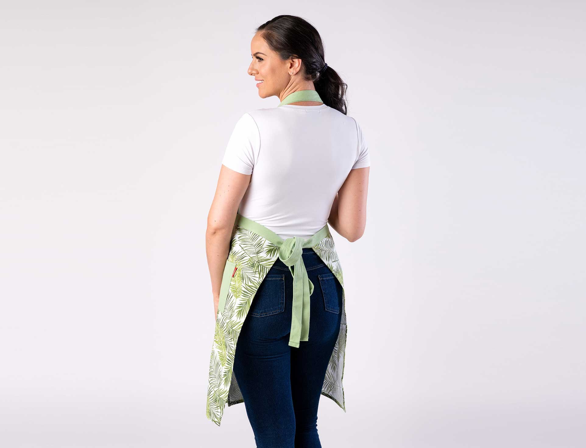 Split Leg Pottery Apron, Crafts Apron, Kitchen Apron, With Pockets for ...