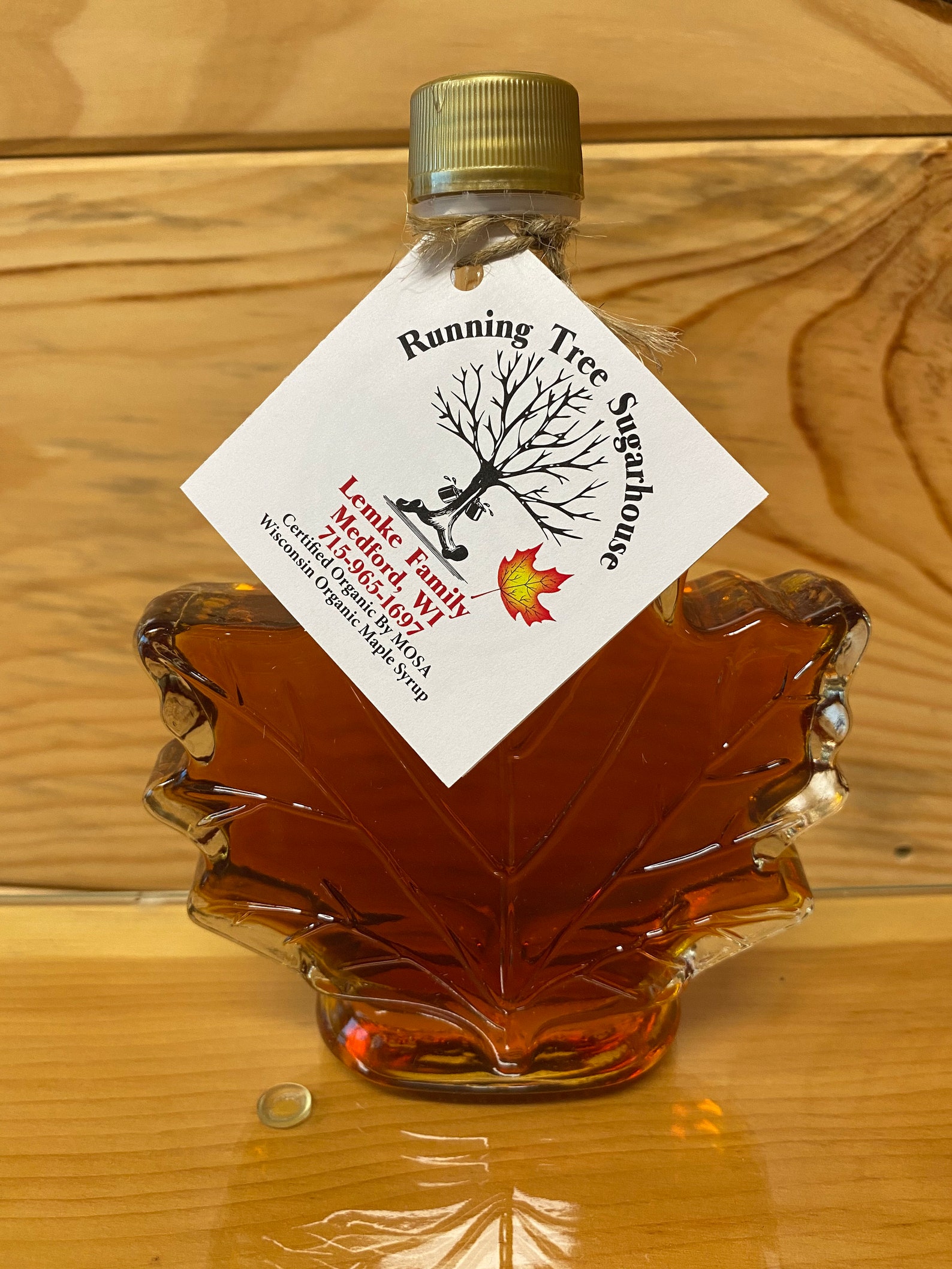 Organic Maple Syrup 250 Ml Maple Leaf - Etsy