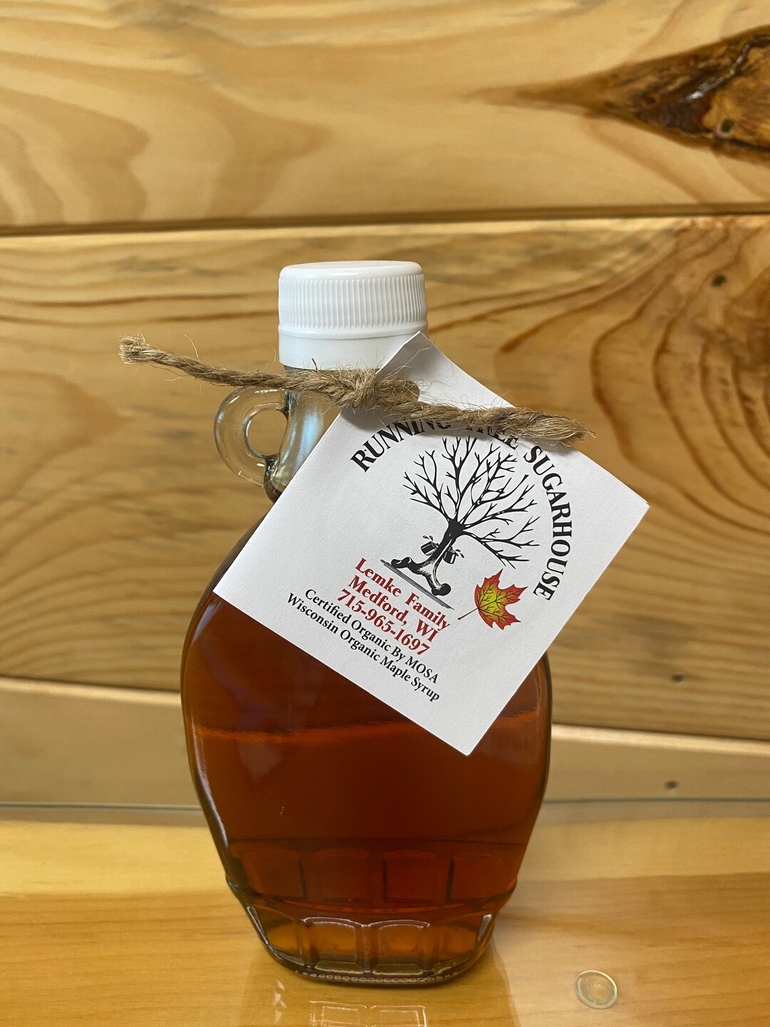 Organic Maple Syrup 1/2 Pint 8 Oz - Etsy