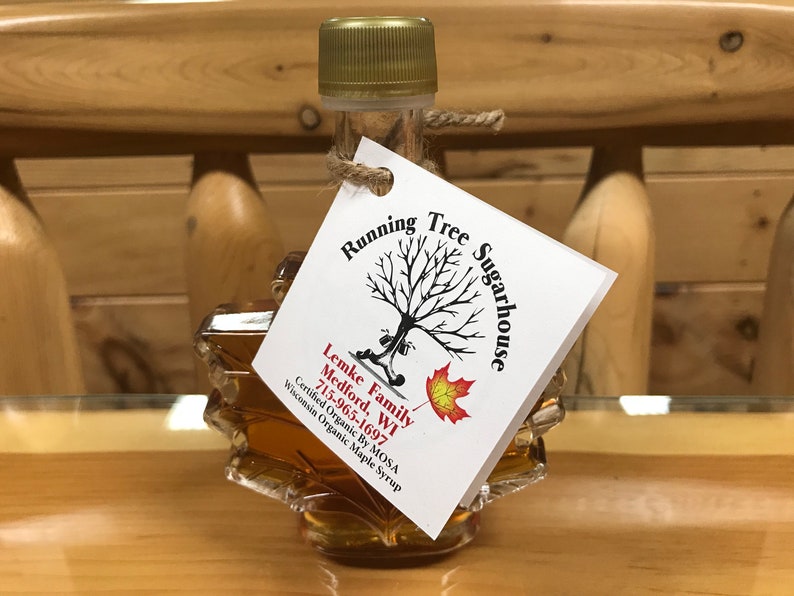 Organic Maple Syrup 100 Ml Maple Leaf - Etsy