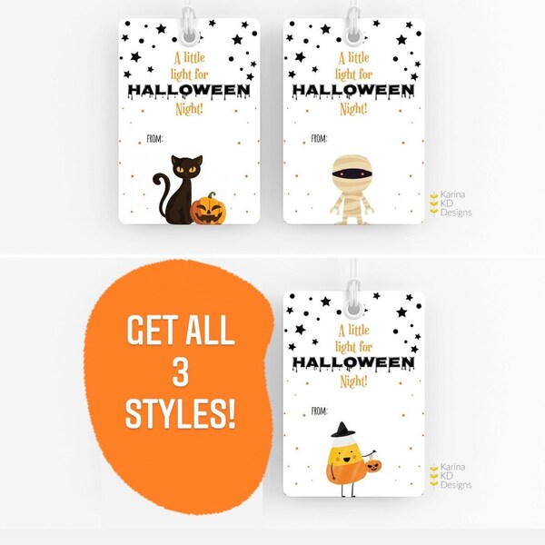 A Little Light for Halloween Night - Etsy