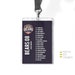 Color Block Personalized Team Roster Lanyard - Etsy