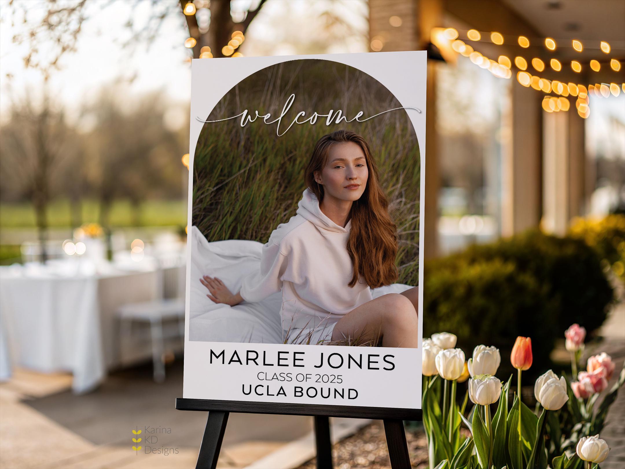 Arch Graduation Welcome Sign - Etsy Australia