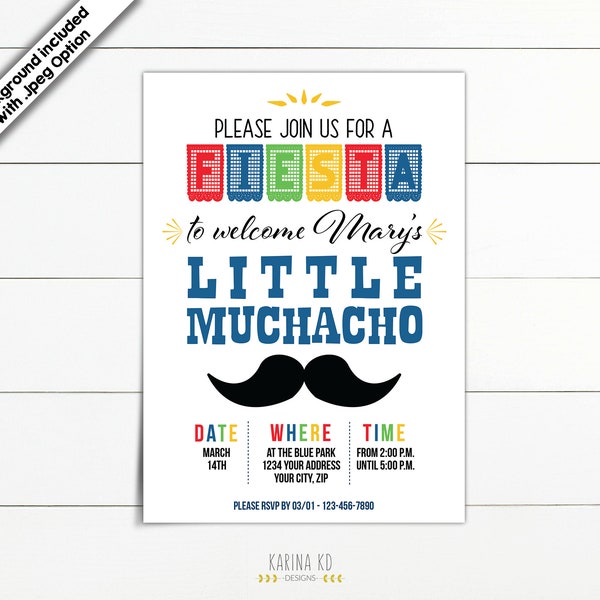 Muchacho Baby Shower - Etsy