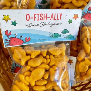 O-fish-ally Snack Bag Tags - Etsy