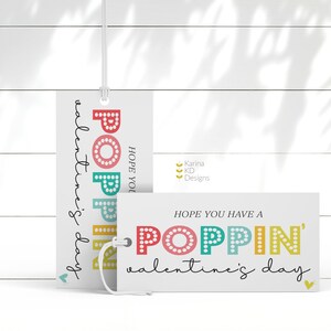 Have a POPPIN' Valentine's Day Tags - Etsy