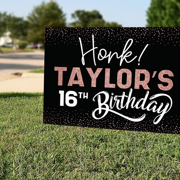 Rose Gold Sign - Etsy