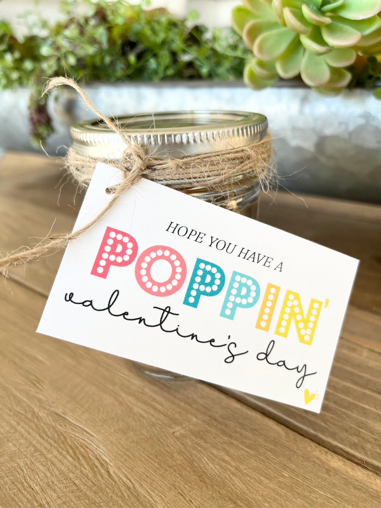 Have a POPPIN' Valentine's Day Tags - Etsy