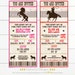 Rodeo Ticket Invitation - Etsy