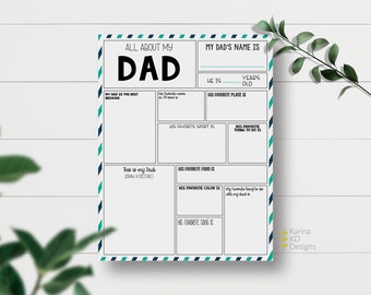 Father's Day Worksheet, Father's Day Coloring Page, My Dad Worksheet ...