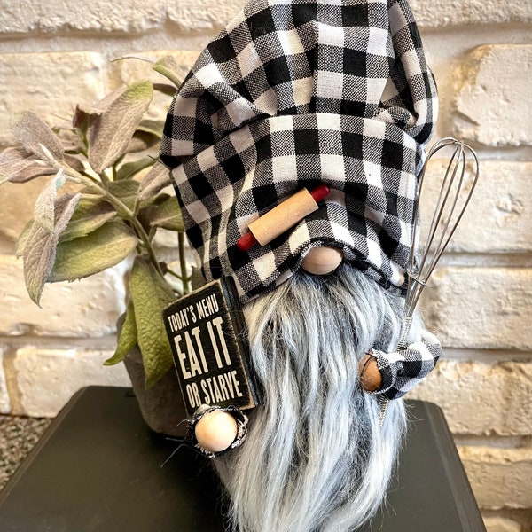 Chef Gnome - Etsy