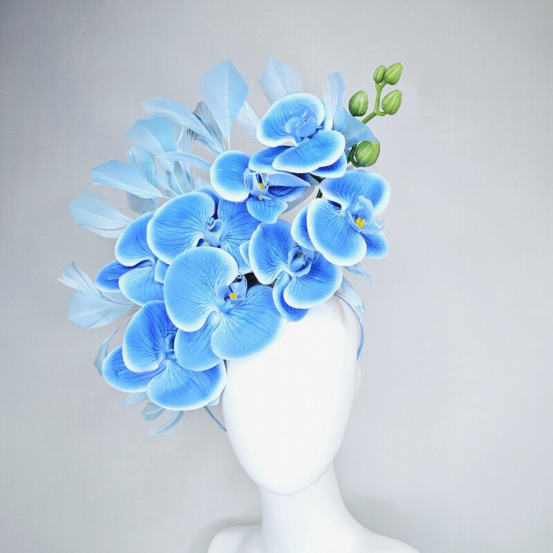 Light Blue Derby Hat - Etsy