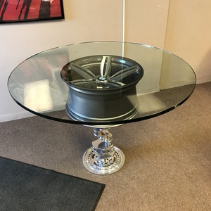 Automotive Car Wheel Table - Etsy