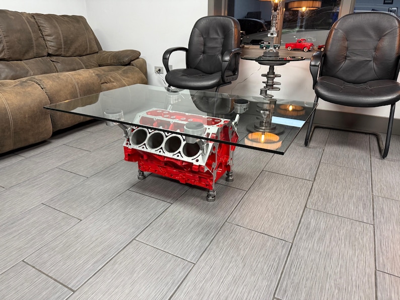 LS V8 Engine Block Coffee Table - Etsy