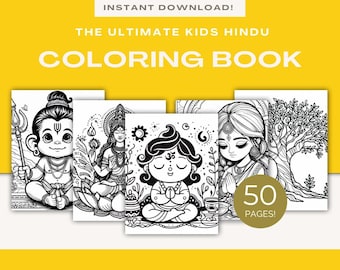 indian god coloring book